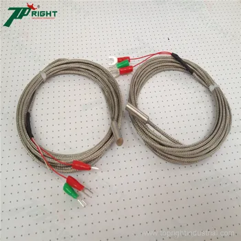 3 Wire Connection Pt100 Temperature Sensors With 3m Extension Wire ...