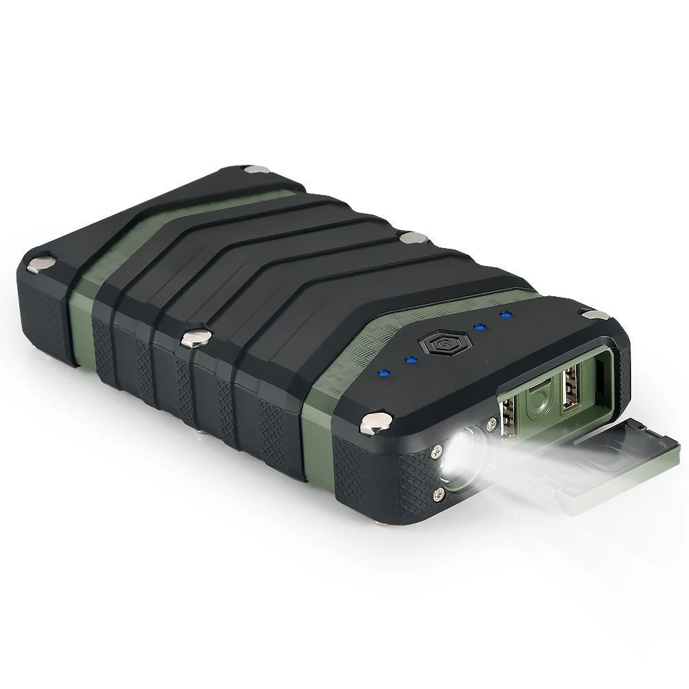 Rugged Outdoor Power Bank 20000mah With Ip67 Weatherproof - Buy Power ...