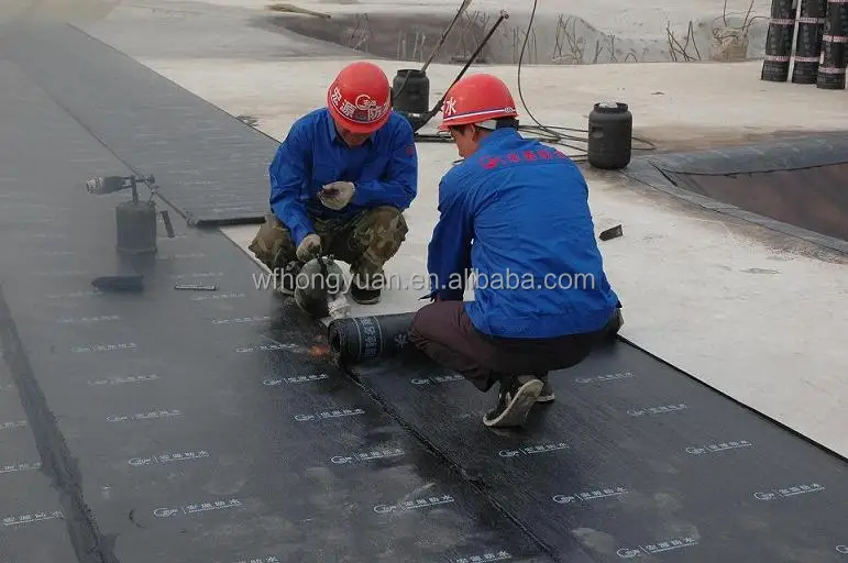 3mm Mineral Bitumen Waterproof Membrane/ Asphalt Roll Roofing/ Bitumen Membrane Waterproof - Buy ...