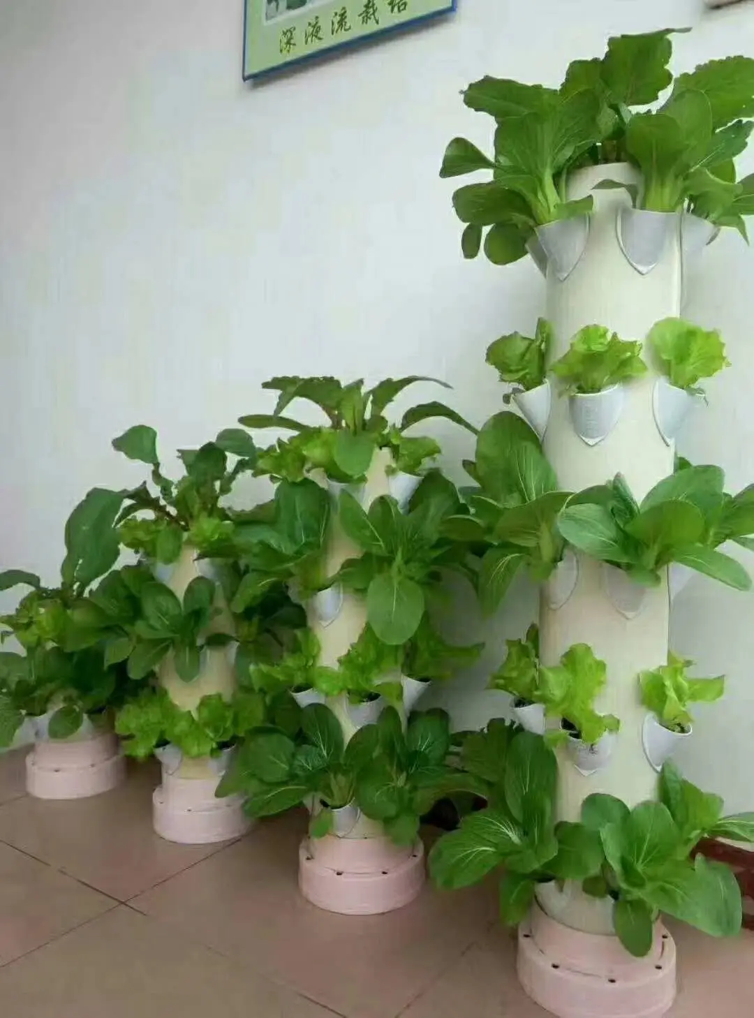 Vertical Hydroponic Growing System Tower for Vegetables & Strawberries ...