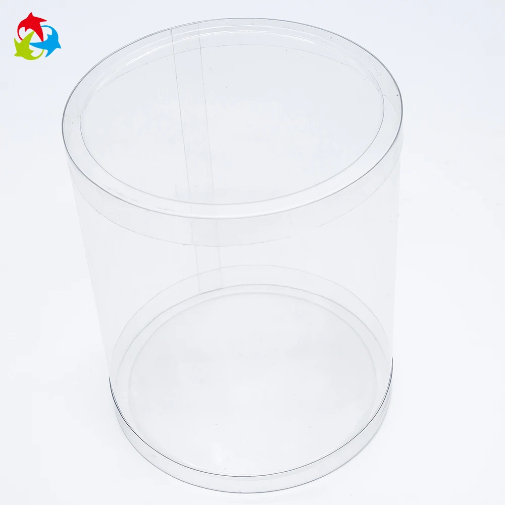 Transparent Large Flower Clear Pvc Plastic Cylinder - Buy Clear Pvc ...