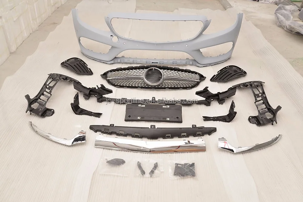 C-class W205 Body Kit for Mercedes C200 C250 C350 Sedan
