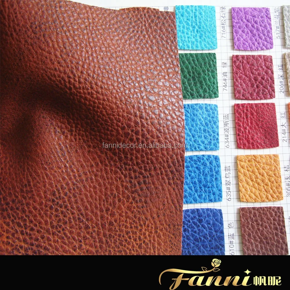 High Quality PU Leather for Bag Handbag PU New Design PU Leather Fabric ...