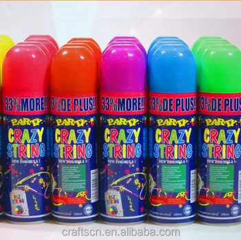 Color String Spray For Wedding And Party - Buy Color String Spray,Color ...