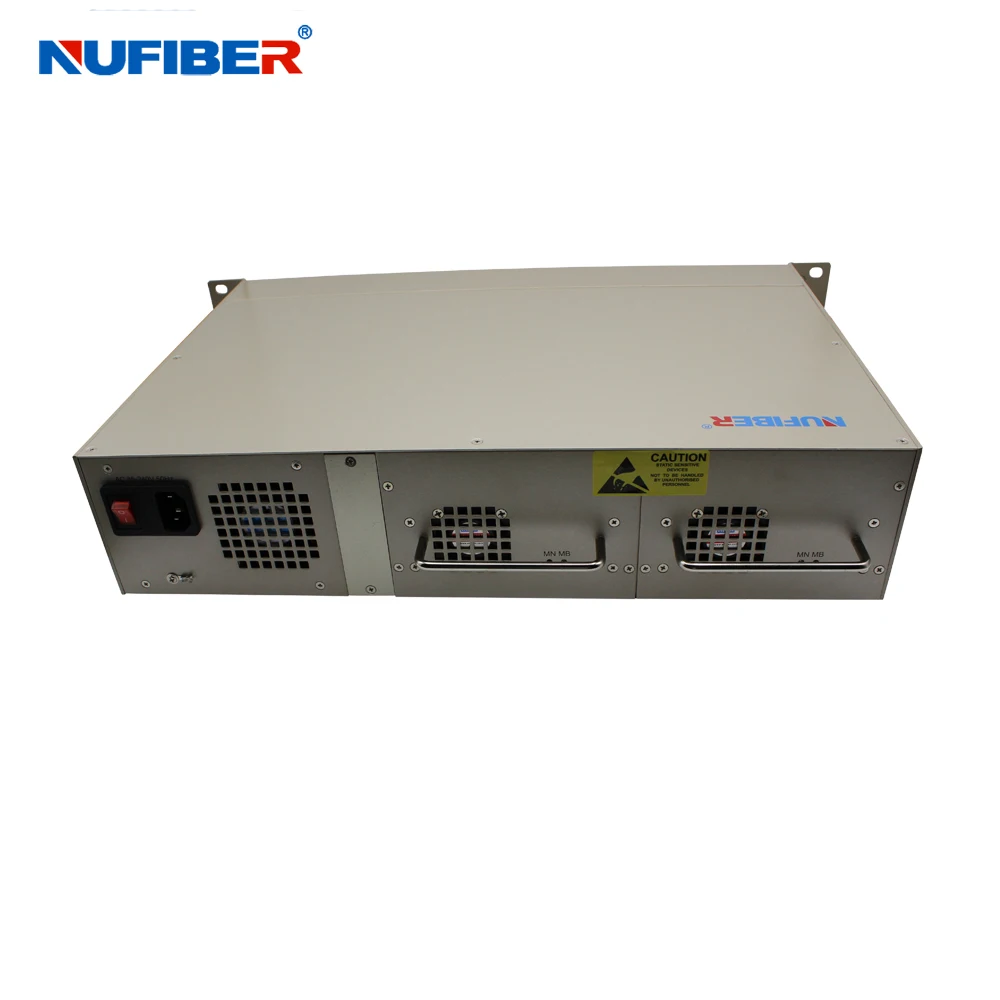 16-port Rack Mount Chassis - Reliable Fiber Optic Converters