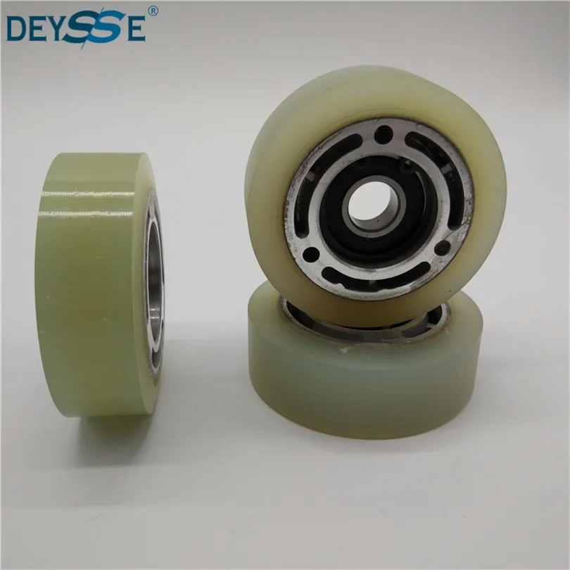 Original Escalator Step Roller 76*25 Mm Step Chain Roller For ...