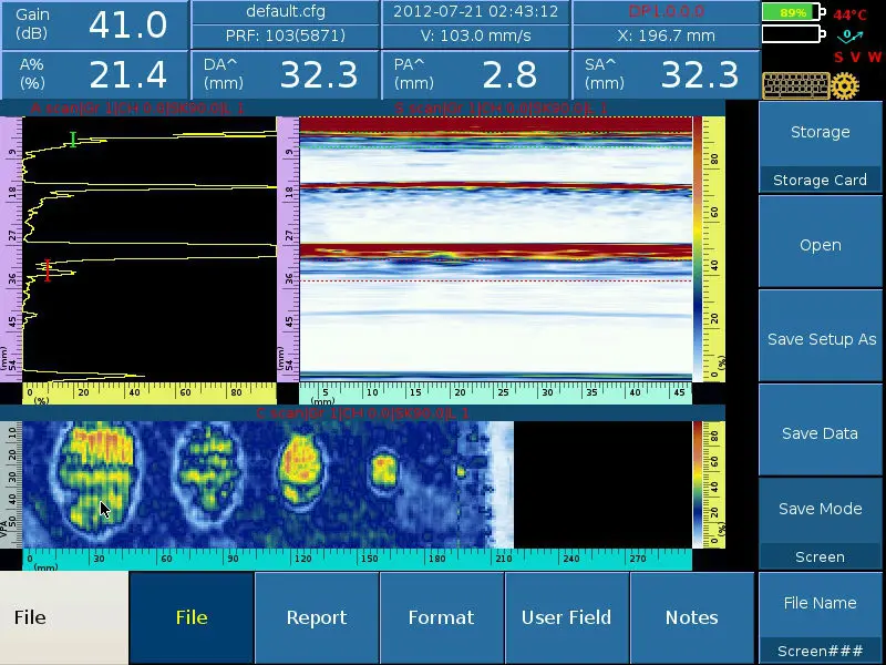 Phased Array Wheel Probe for Corrosion Inspection, Roller Probe