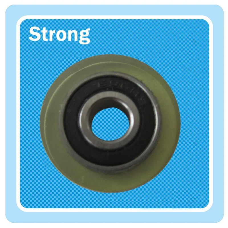 Oem Large Plastic Pulley U Groove Nylon Bearing Roller Wheels For ...