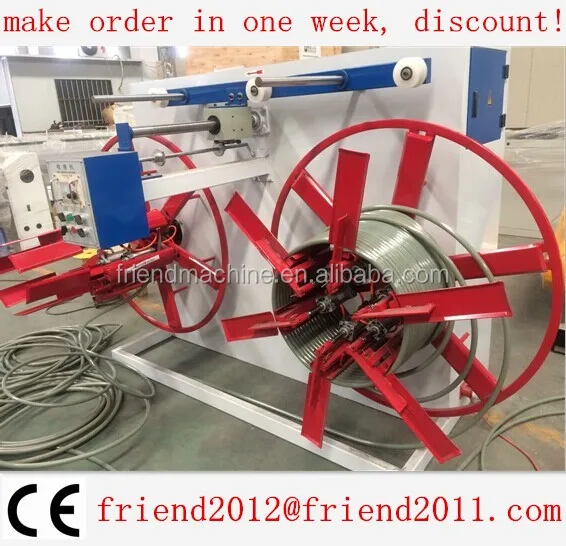 Newest Flexible Pe Pp Pvc Plastic Pipe Hose Tube Coiler Machine - Buy ...