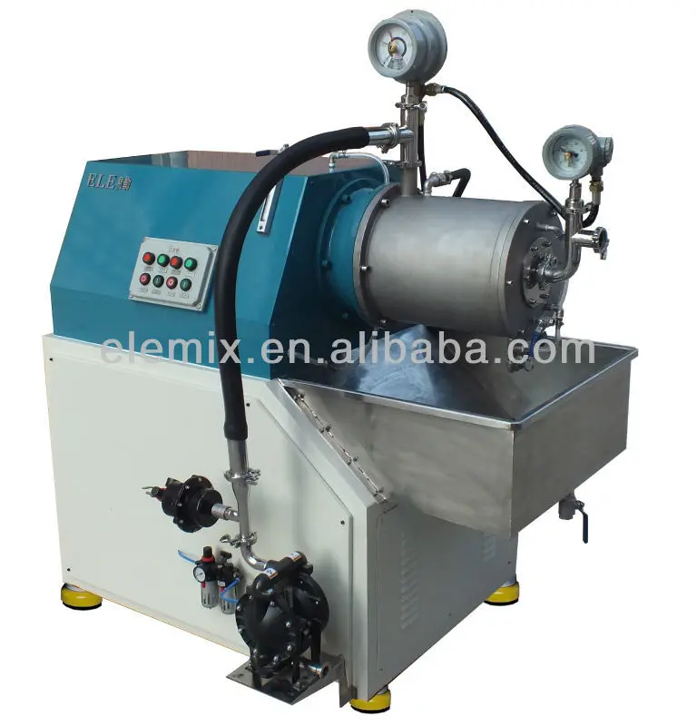Horizontal Bead Mill for Mass Paint, Ink, Pigment Production