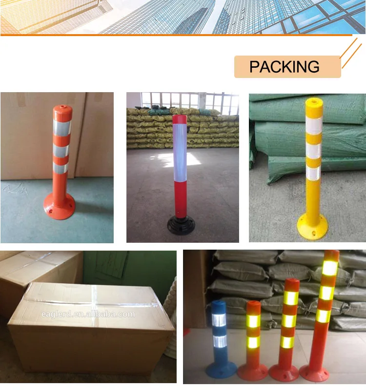 Plastic T-top Bollard Traffic Warning Post - Buy Warning Post,Traffic ...