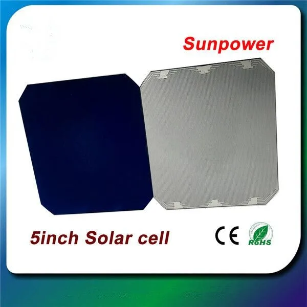 Sunpower 3.5W Solar Cells - Flexible Mono Wafer DIY Panels