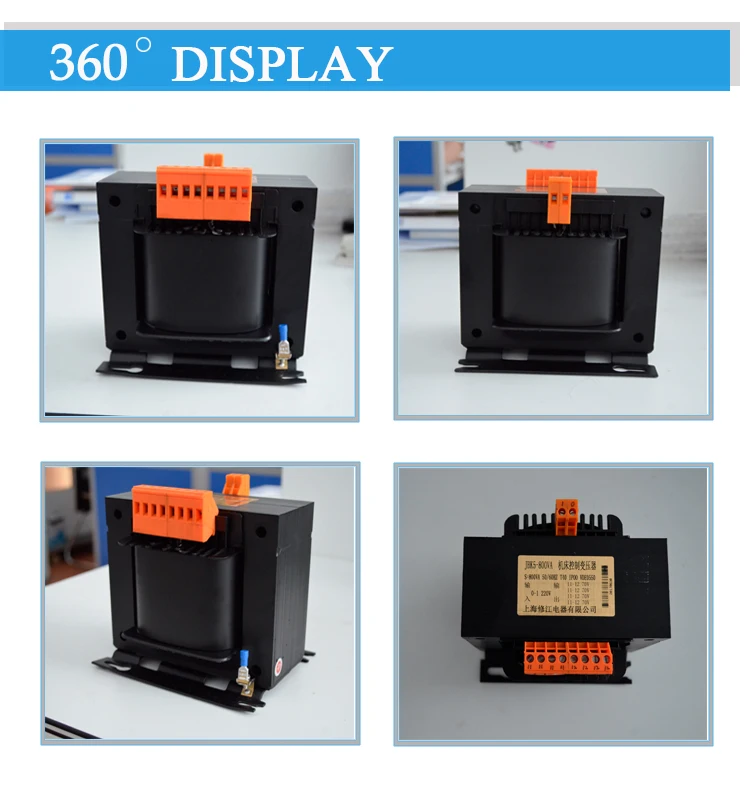 JBK5 160VA AC Power Single Phase Voltage Transformer for CNC