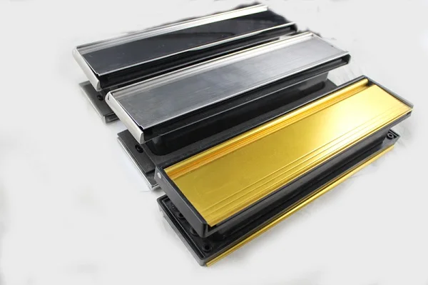 Letter Plate Letter Box - Polished Stainless Steel Door Box