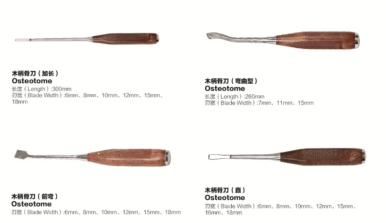 Medical Chisel Osteotome Silicon Handle Surgical Instruments Medical ...