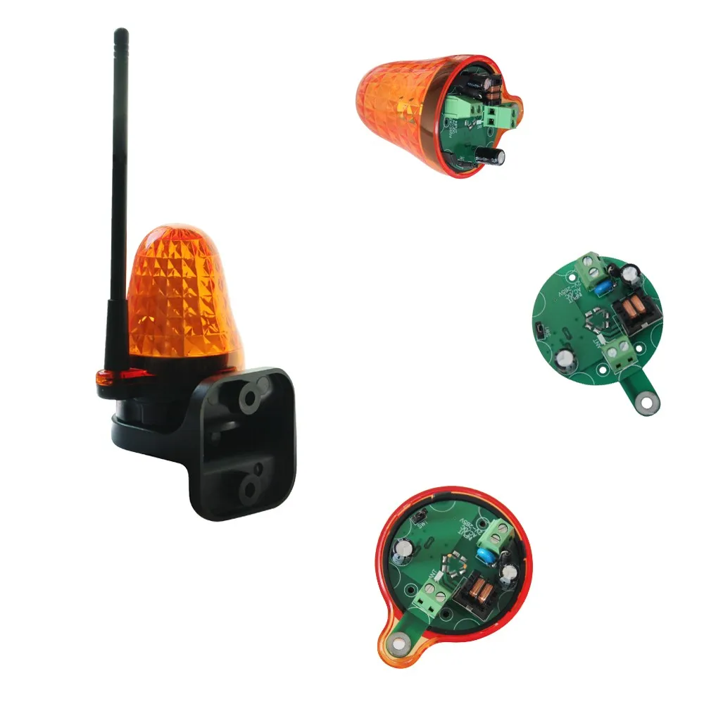 Auto Door Control Red Gate Flash Lamp - JD-06