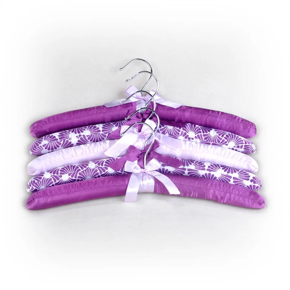 Fancy Soft Satin Padded Clothes Hanger In Youngest Style - Buy ...