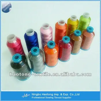 100% Polyester Continuous Filament Sewing Thread - Buy Polyester ...