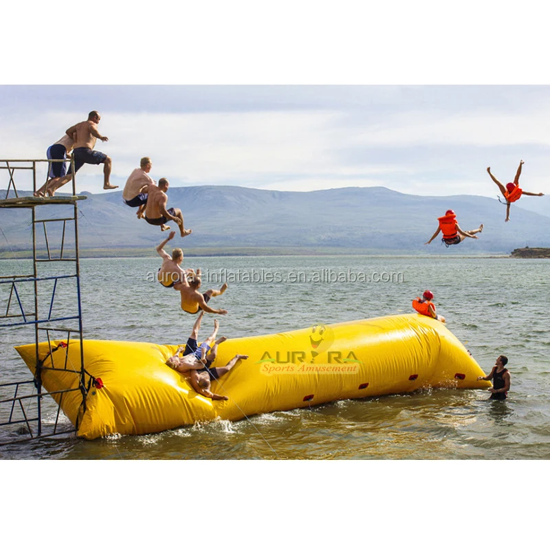 Inflatable Water Game - Jump Water Blob Pillow Tower