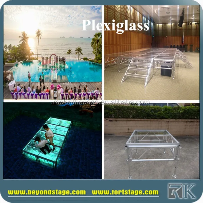 Outdoor Removable Platform - Mobile Portable Stage