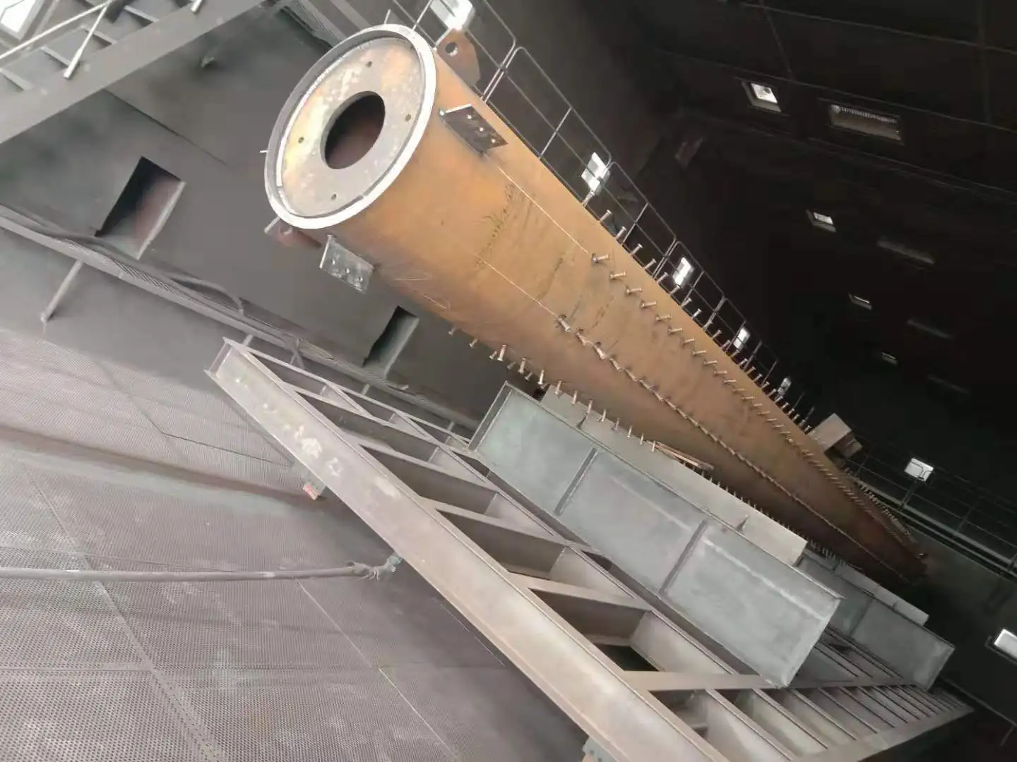 Automatic Q26 Series Shot Blasting Chamber /air Blast Booth With High ...