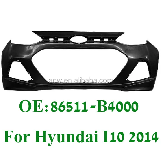 Replacement Front Bumper for Hyundai I10 2014 - 86511-B4000