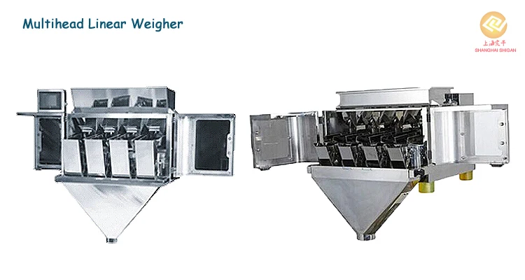 Factory Industry Automatic 4 Head Linear Weigher With Packaging - Buy 4 ...