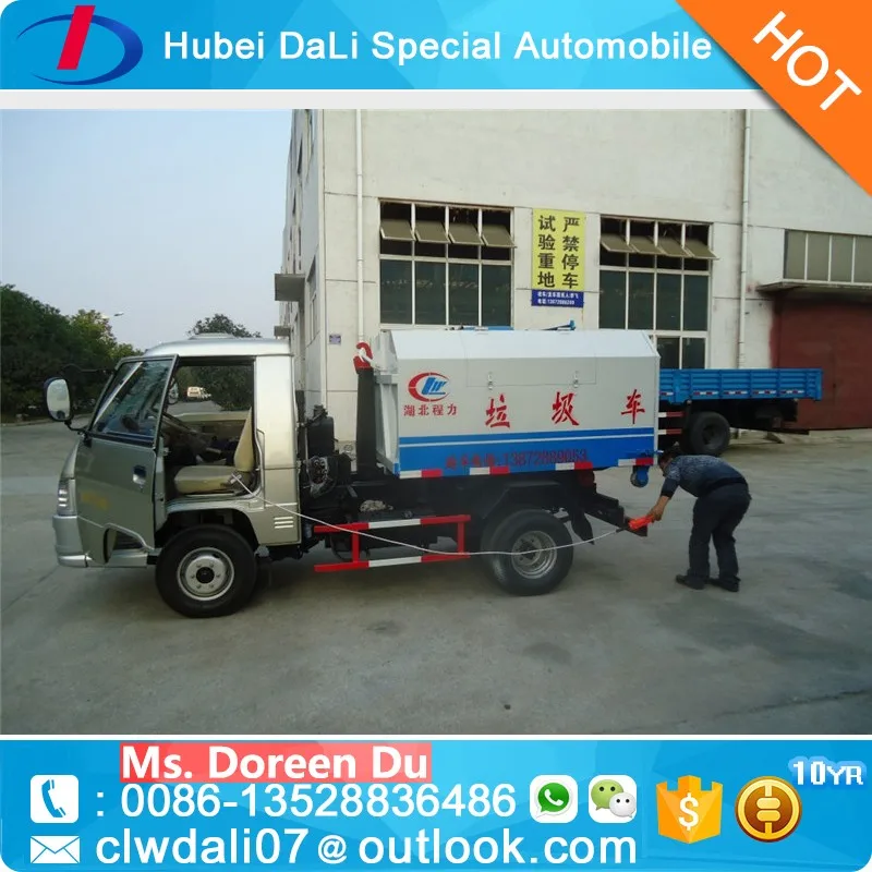 3m3 Mini Waste Small Garbage Truck Disposal Truck - Buy Waste Disposal ...