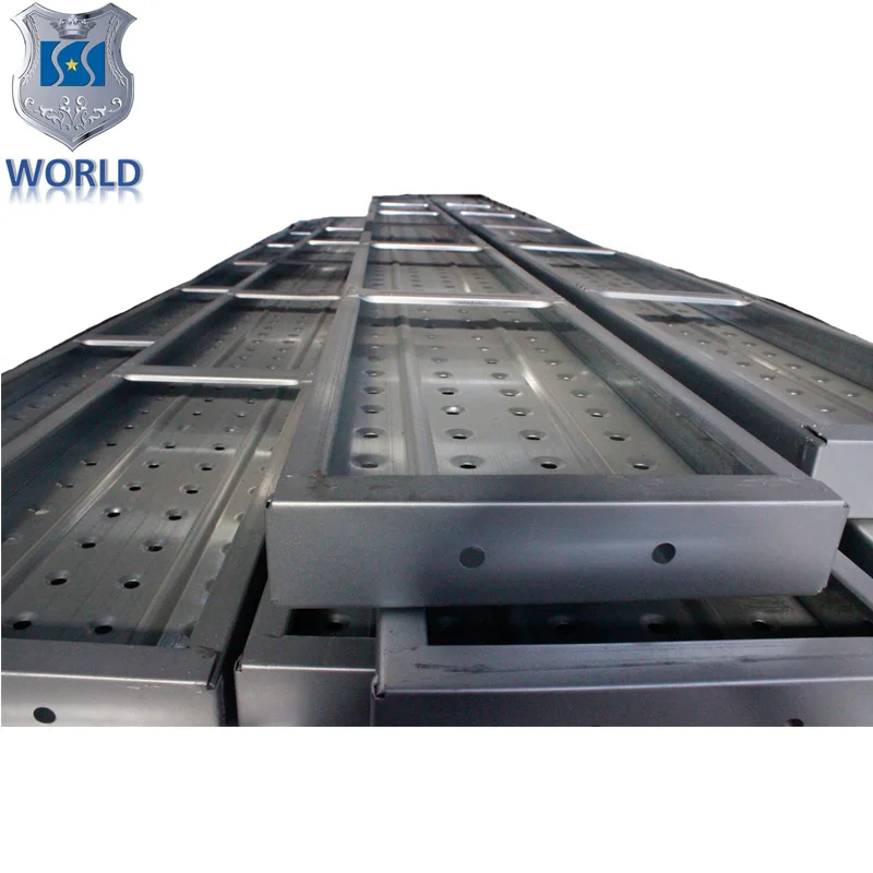Stiffener Design Perforated Scaffolding Steel Plank Metal Plank Grating ...