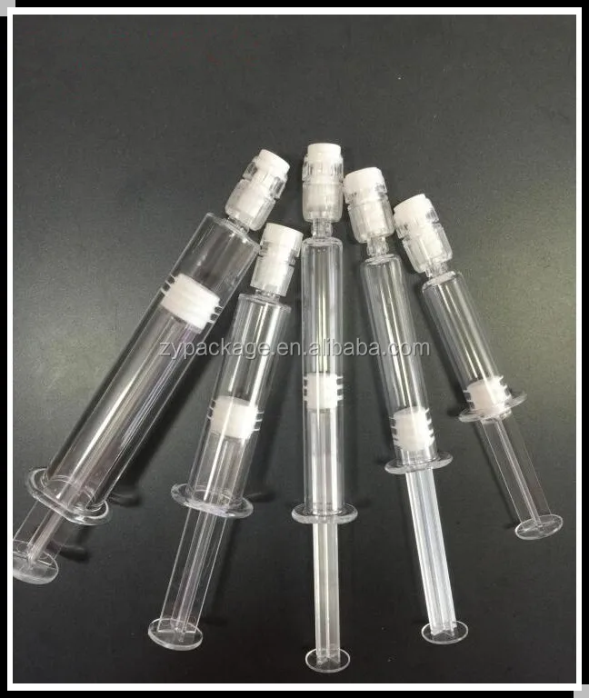 Luxury Unique 5 Ml 10 Ml 20 Ml Vacuum Plastic Syringe Shape Cosmetic ...