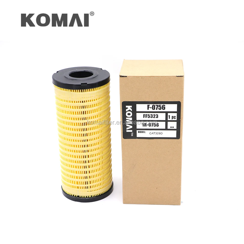 Elemento de filtro de combustible diésel FF5115 1R0718 1R0756 Uso para ...