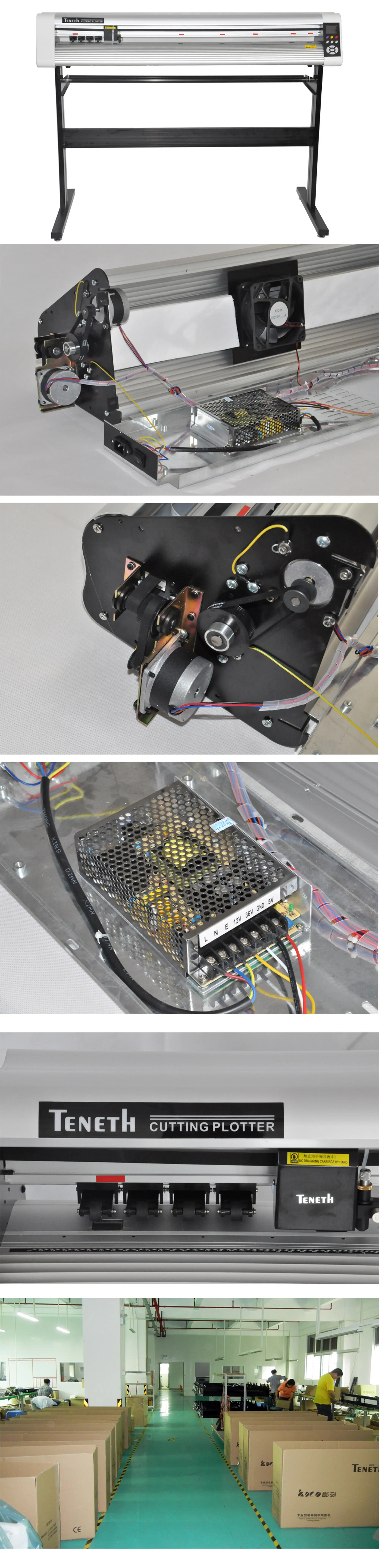 Factory Price 1300mm Paper Vinyl Cutter Plotter After Print And Cut ...