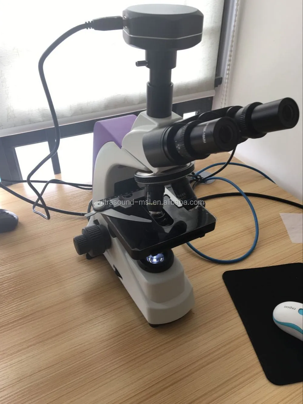Newest Biological Trinocular Microscope/ Digital Microscope With ...