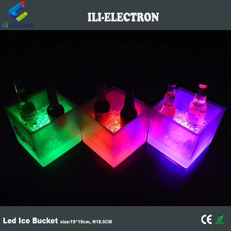 LED Luminous Ice Bucket - Sustainable & Stylish Solution