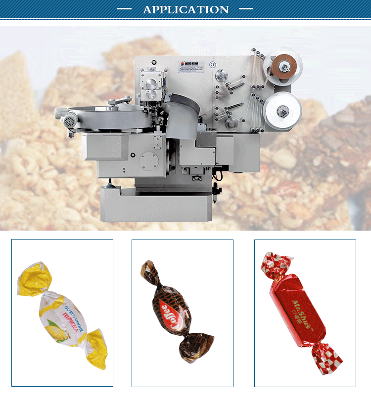 Milk Candy Double Twist Wrapping Machine - Automatic & Efficient