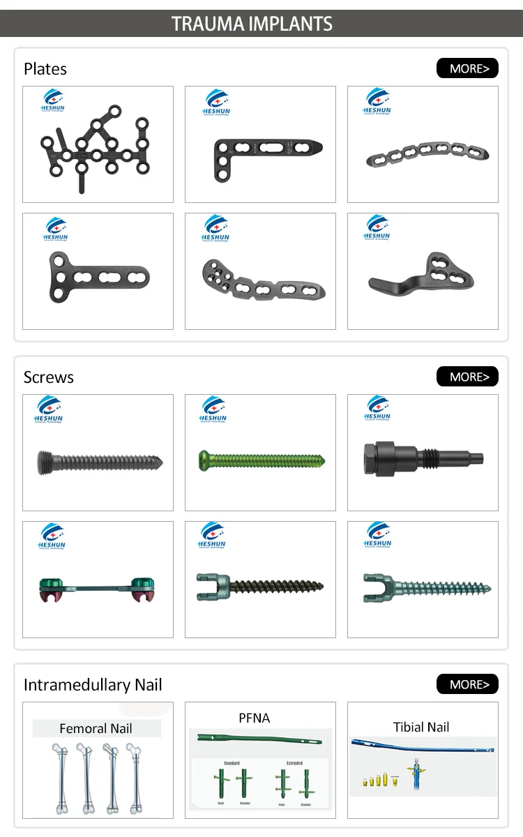 Medical Instruments Ao Type Orthopedic Surgical Titanium Plates And ...