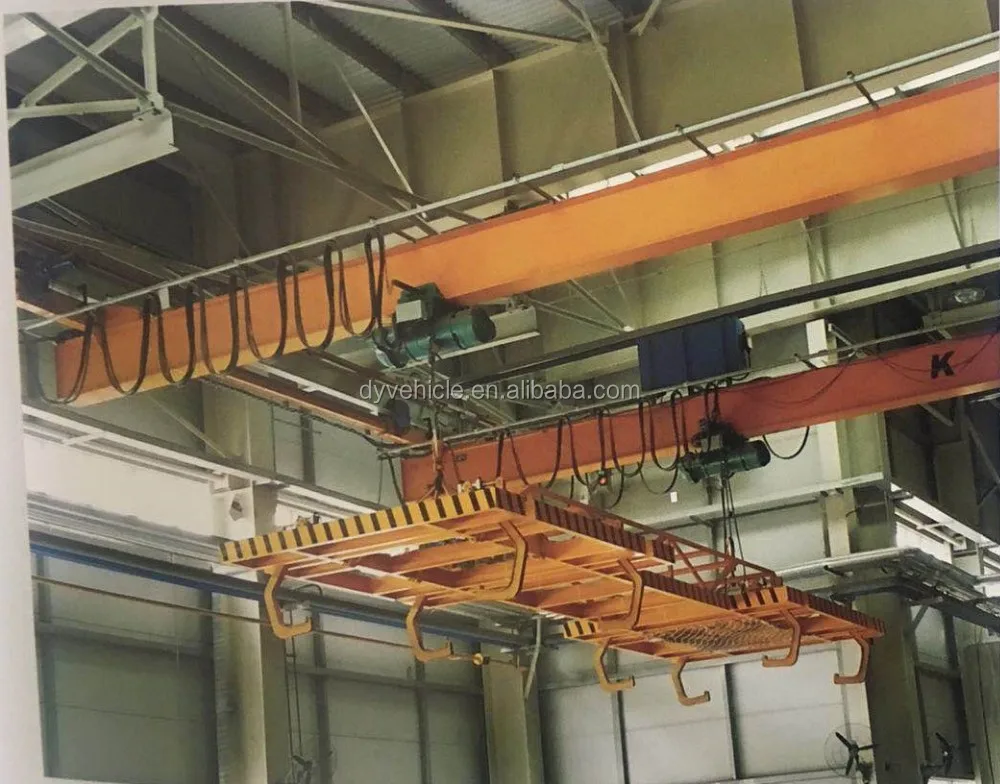 Electric Vehicle Monorail Transport Hanger Conveyor System - Buy ...