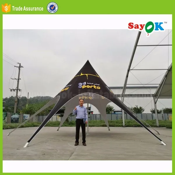 6m Outdoor Star Tent Cheap Portable Star Shaped Shade Tent For Sale ...