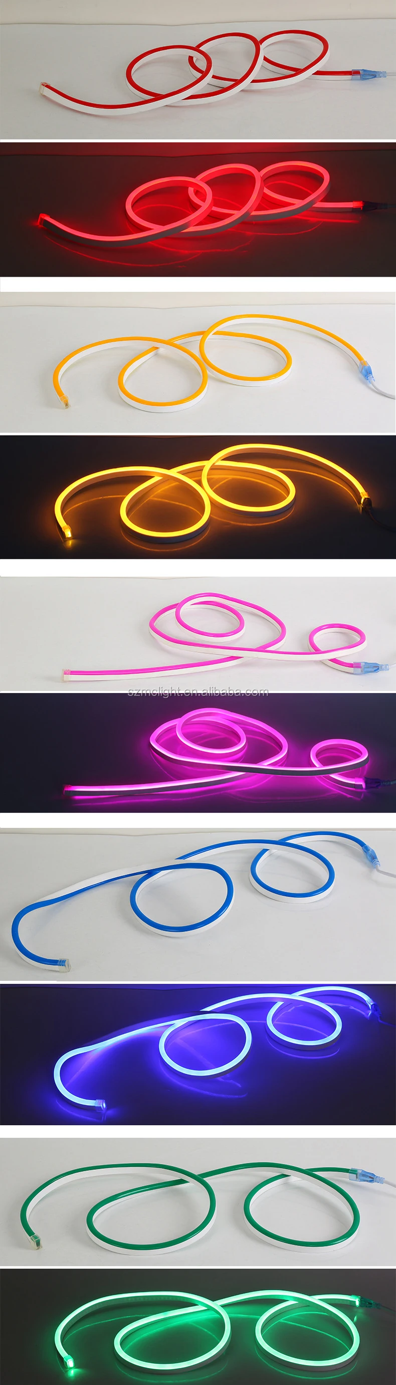 Custom Acrylic Waterproof Led Neon Strip 220v 110v Dc12v Dc24v Logo ...