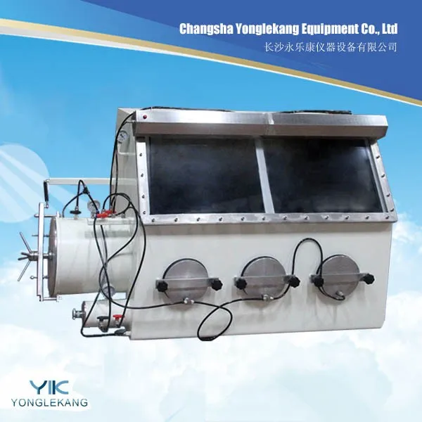 Laboratory Stainless Steel Vacuum Chamber Degassing For Inert Operation ...