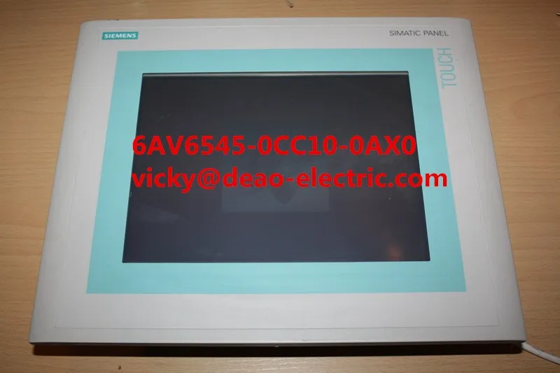 Siemens Panel Táctil 6av6545-0cc10-0ax0 Siemens Simatic Hmi Tp270 10 ...