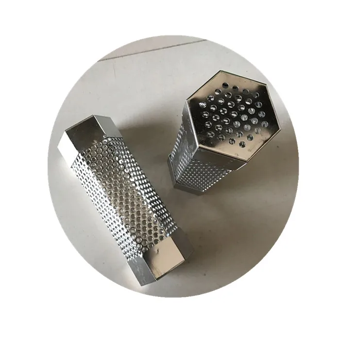 Stainless Steel Pellet Perforated Tube Cubic Pipe 12" Square Bbq ...