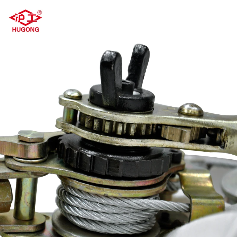 Wire Rope Tensioner Ratchet Puller for Power Transmission