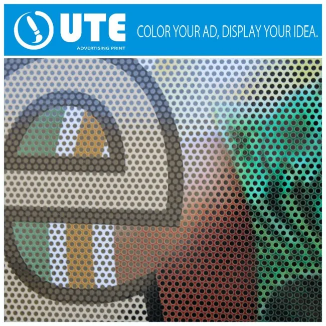 Mesh One Way Vision Window Stickers/custom Glass Stickers Printing ...