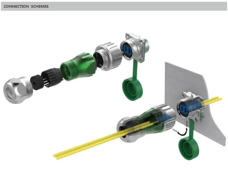 8 Port Cat 5 Panel Mount Bulkhead Waterproof Amp Rj45 Connector - Buy ...