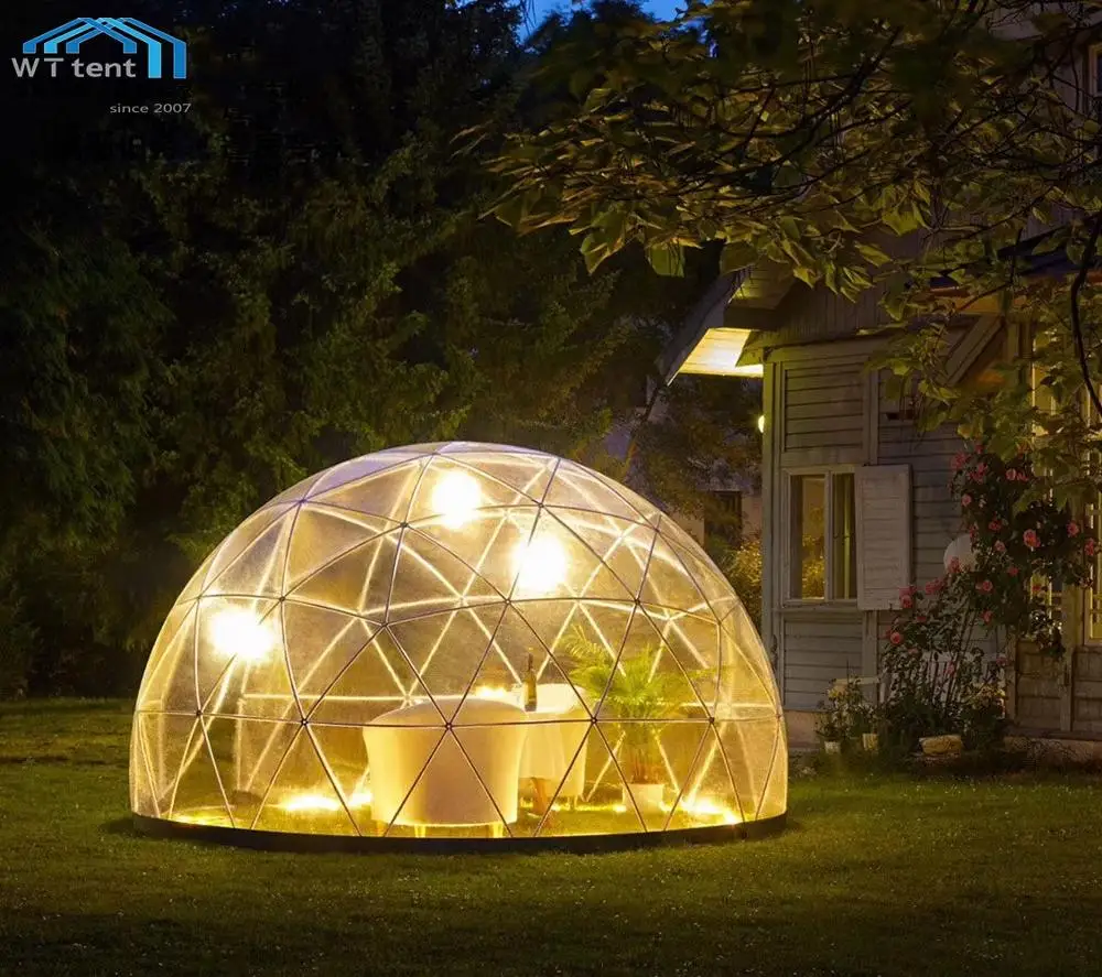Hot Sale Transparent Garden Igloo Clear Round Dome Tent Ball Tent ...