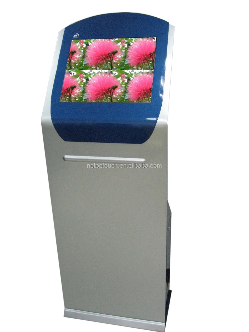 Touchscreen Self-service Kiosk Case Advertising Equipment With Durable ...