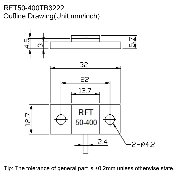 RFTYT Resistor 720 Ohm 1 400w Power Resistor 50 Ohm RF Resistor
