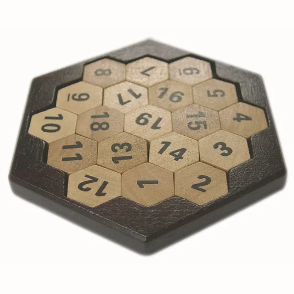 Educational Wooden Numbers Hexagonal Puzzle Game - Buy Puzzle Game ...