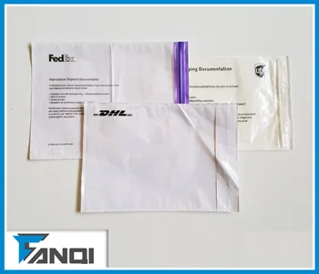 Fedex Self-adhesive Documents Enclosed Zipper Pouch - Buy Dhl Packing ...